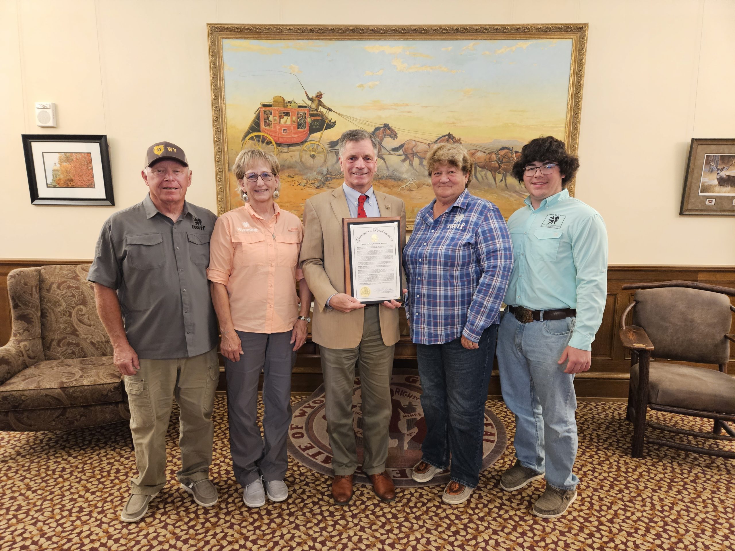 Wyoming Governor Honors National Wild Turkey Federation’s 50th ...
