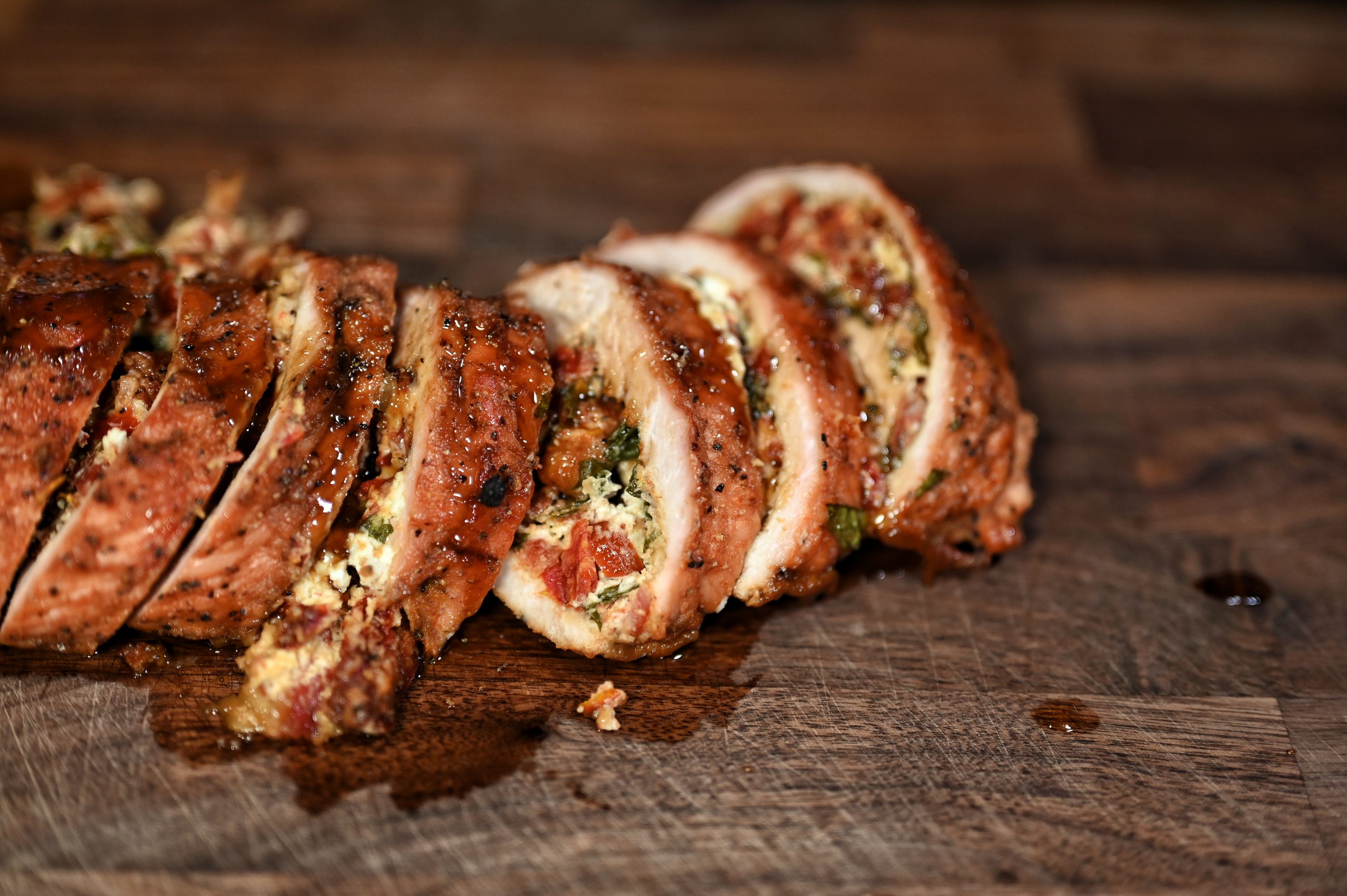 Bourbon-Glazed Stuffed Wild Turkey Breast - The National Wild Turkey ...